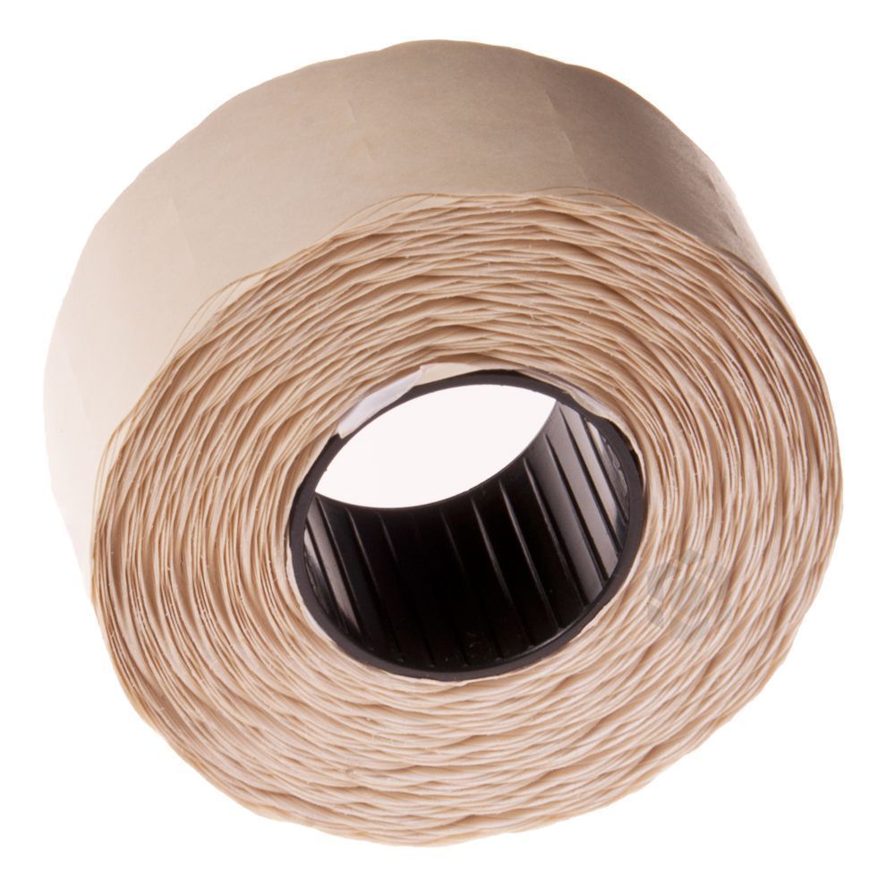 Valkoinen Blitz-Meto hintaetiketti 26x16mm, rulla 1000kpl - Packforce