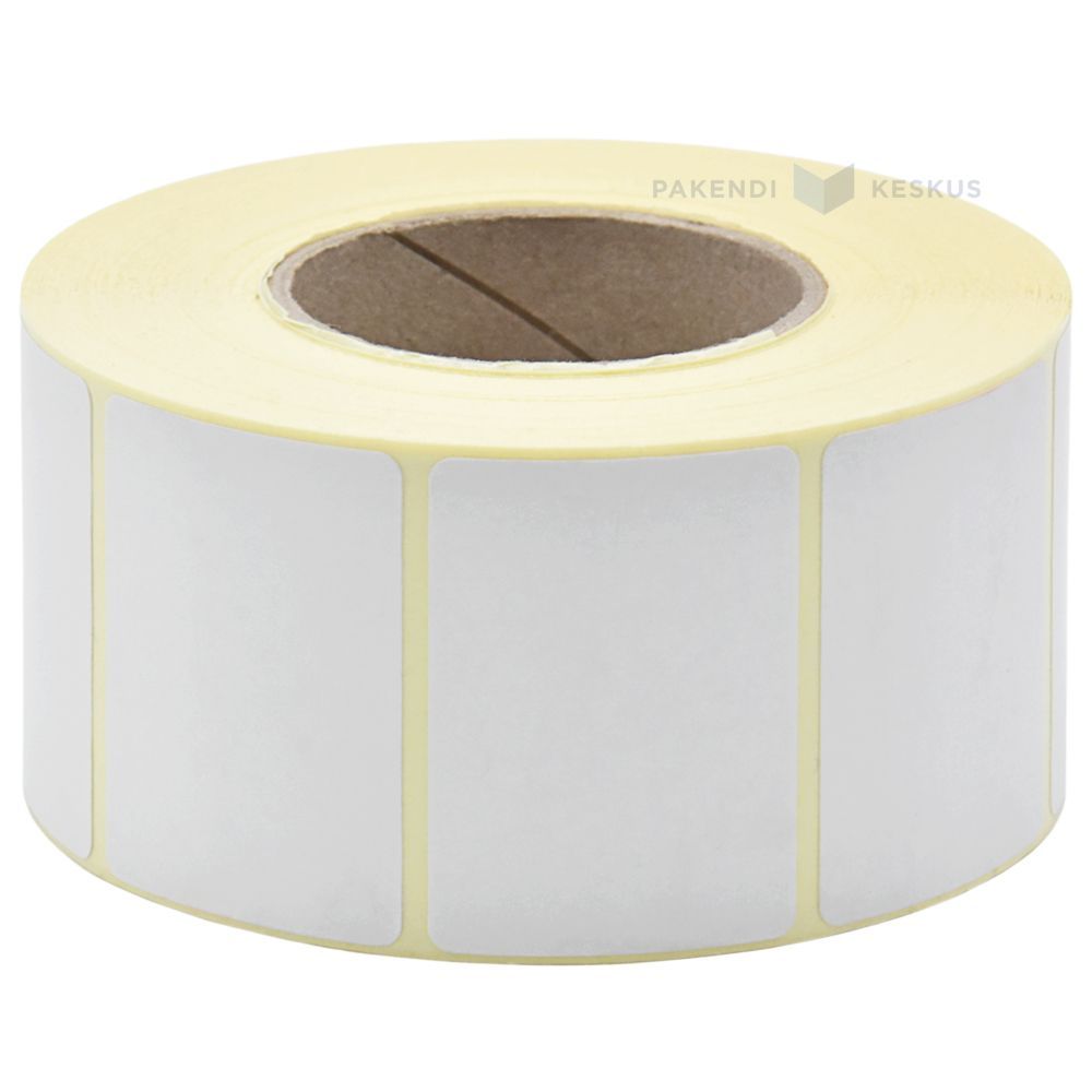 Eemaldatava liimiga etikett termo-eco 40x28mm, rullis 1000tk ...
