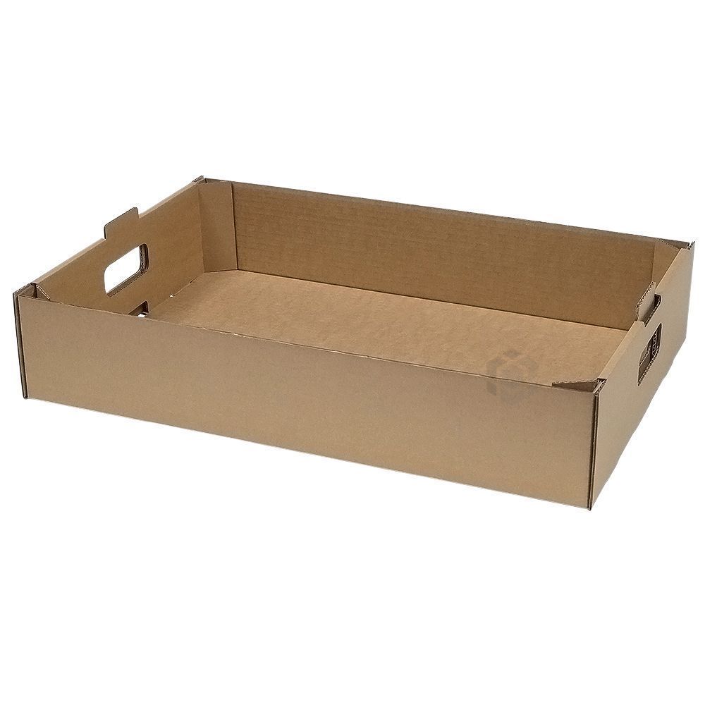 Corrugated carton tray box 567x388x120mm - Pakendikeskus