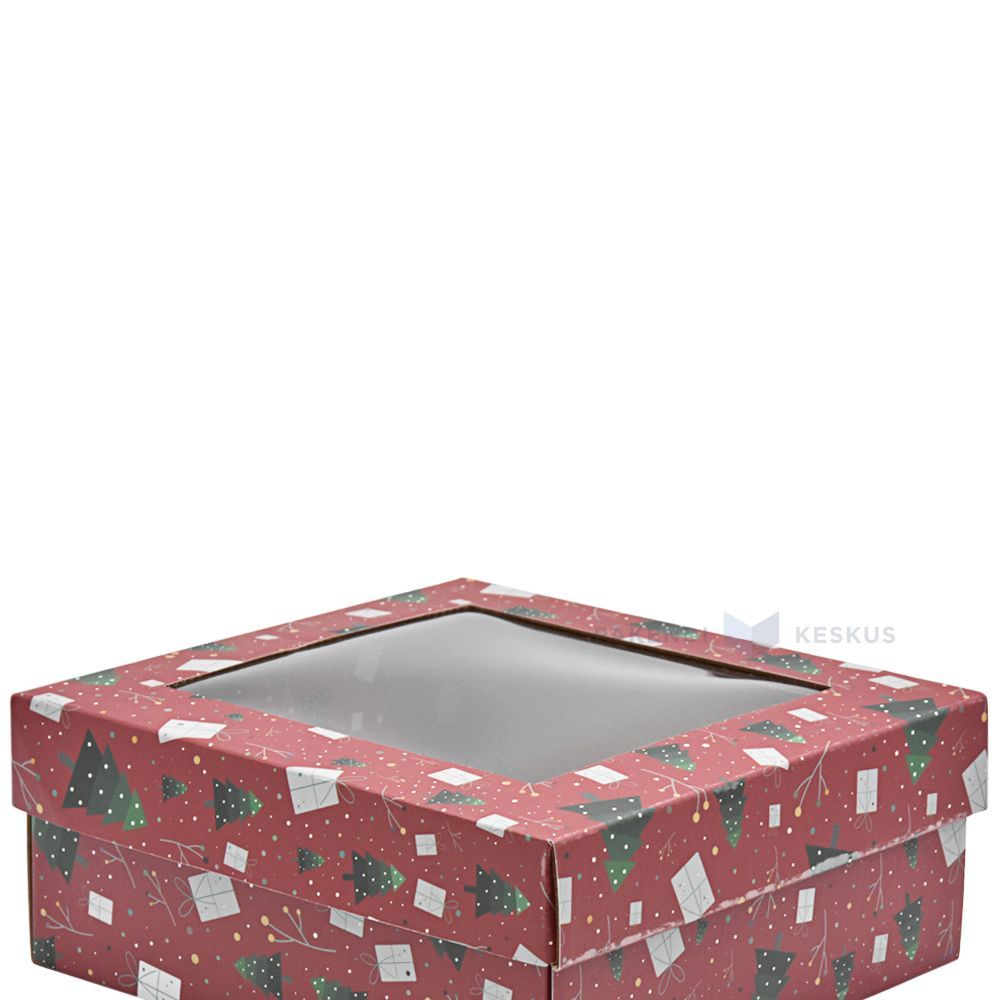 Kansi aaltopahvilaatikkoon (MKE19019035PUKU), 190x190x35mm - Packforce