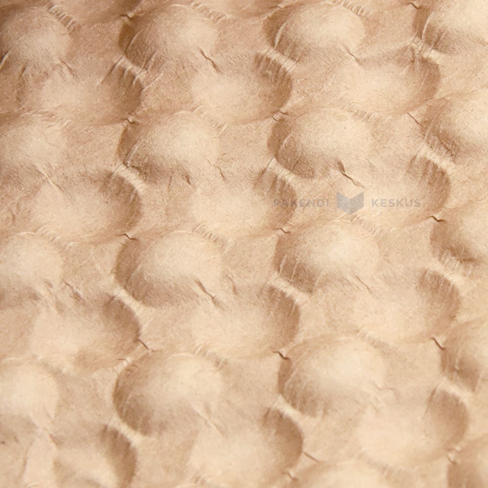 Brown bubble paper 0,40m wide 80g/m2, 5m/roll - Pakendikeskus