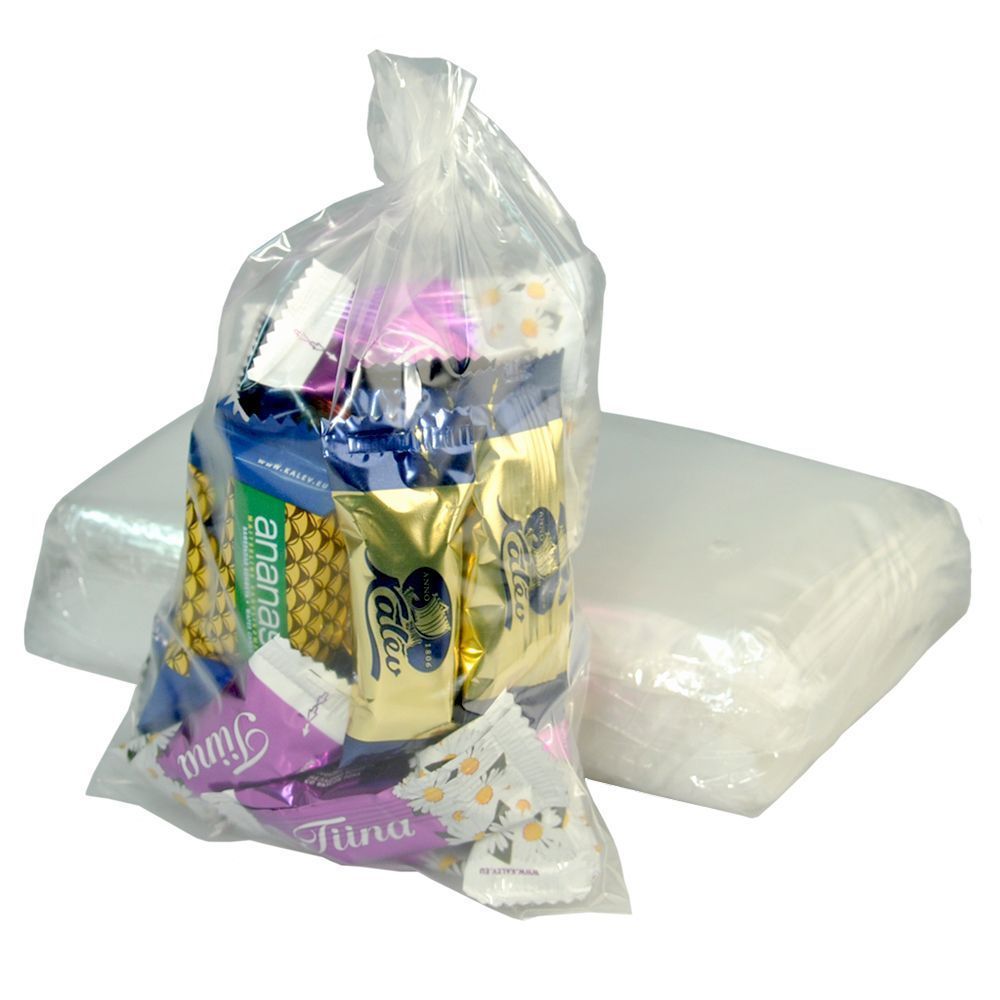 Muovipussi kirkas, LD, 10x15cm, 40 my, 500kpl/pkt - Packforce
