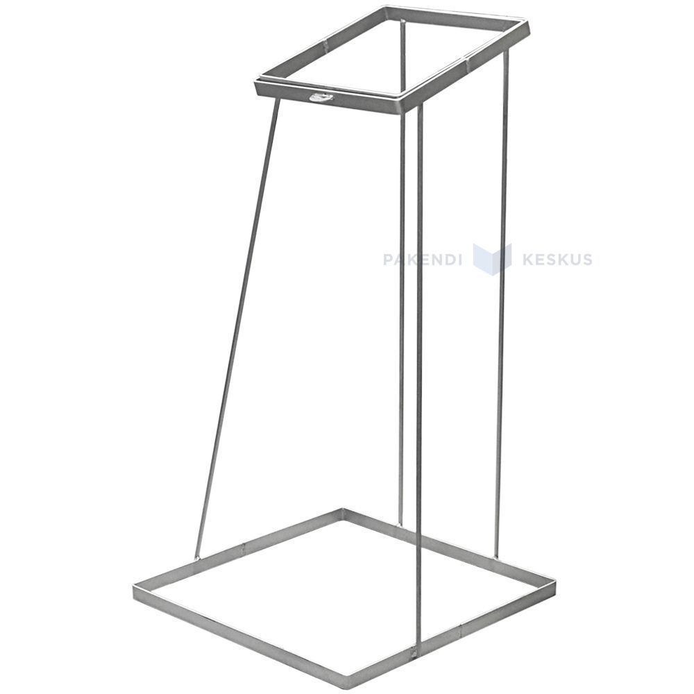 Prügikotihoidja 200-250L 382x382x1130mm tsingitud - Pakendikeskus