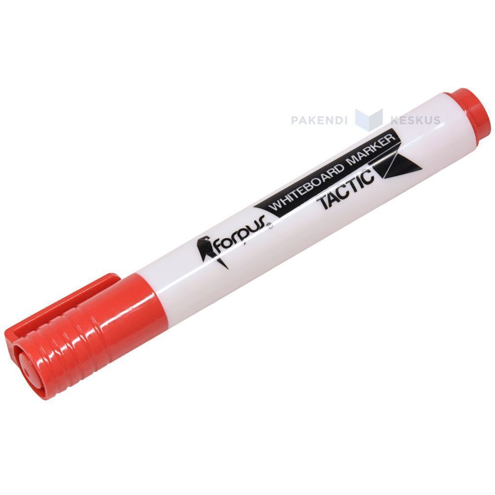 Red white board marker Forpus Tactic 3mm - Packforce