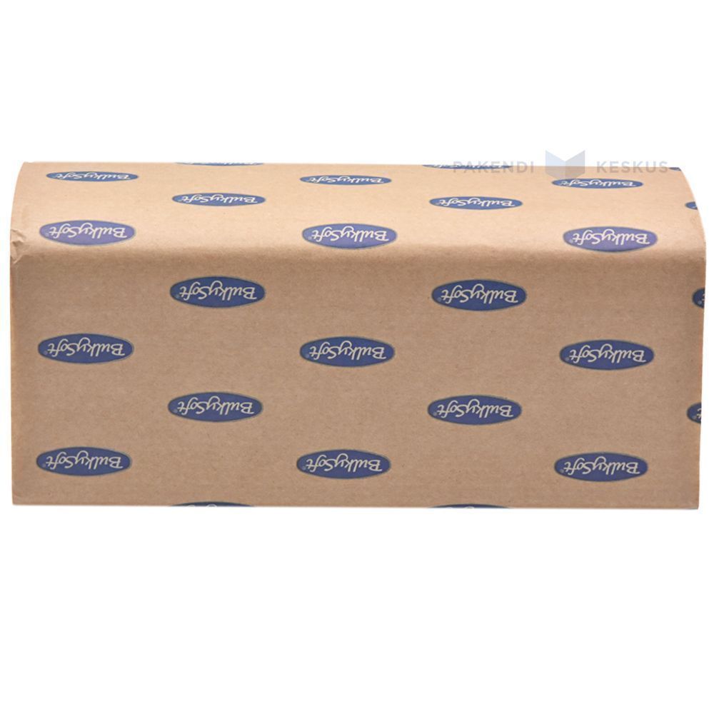 2-kihiline lehtkäterätik Bulkysoft 235x240mm pruun taaskasutatud paber ...