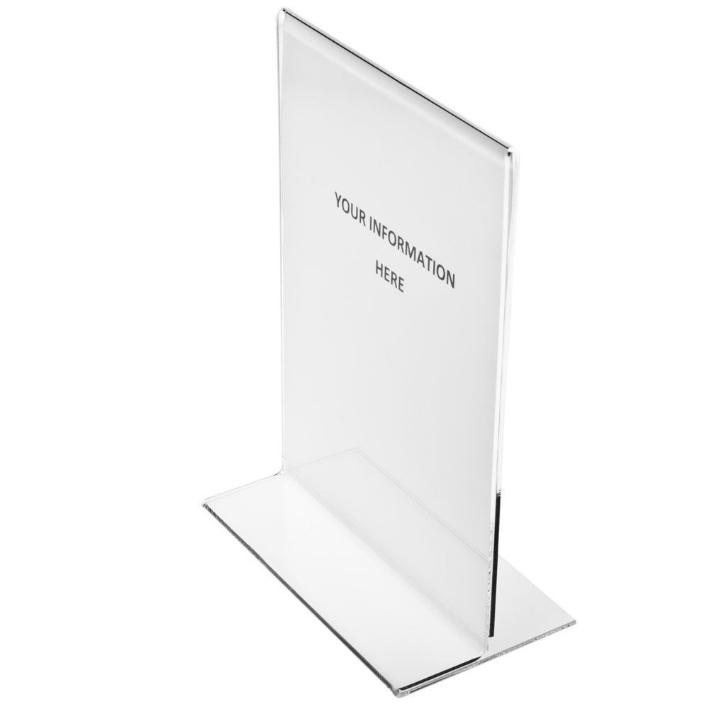 Double-sided sign holder A4 - Pakendikeskus
