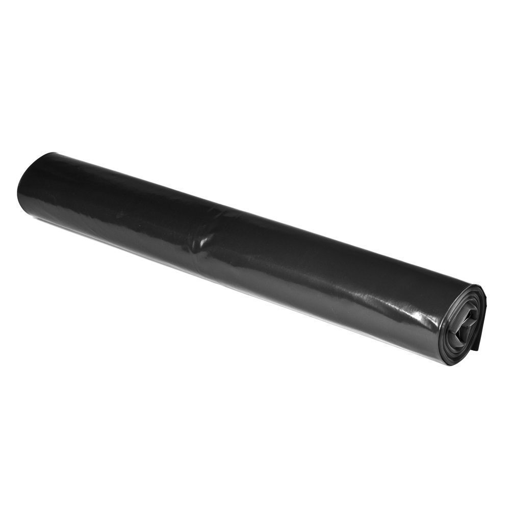 Black garbage bag LD 200L, 10pcs/roll - Packforce