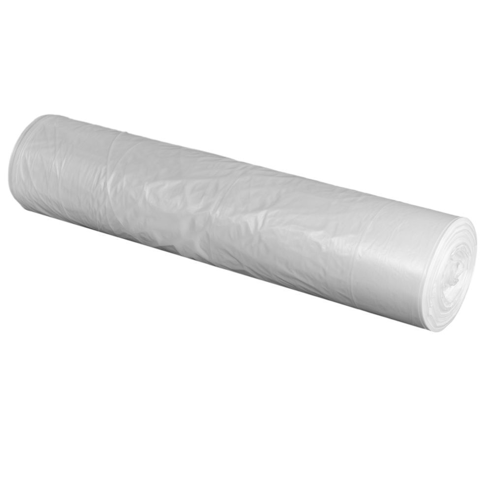 Jätesäkki kirkas HD 100L, 50kpl/rll - Packforce