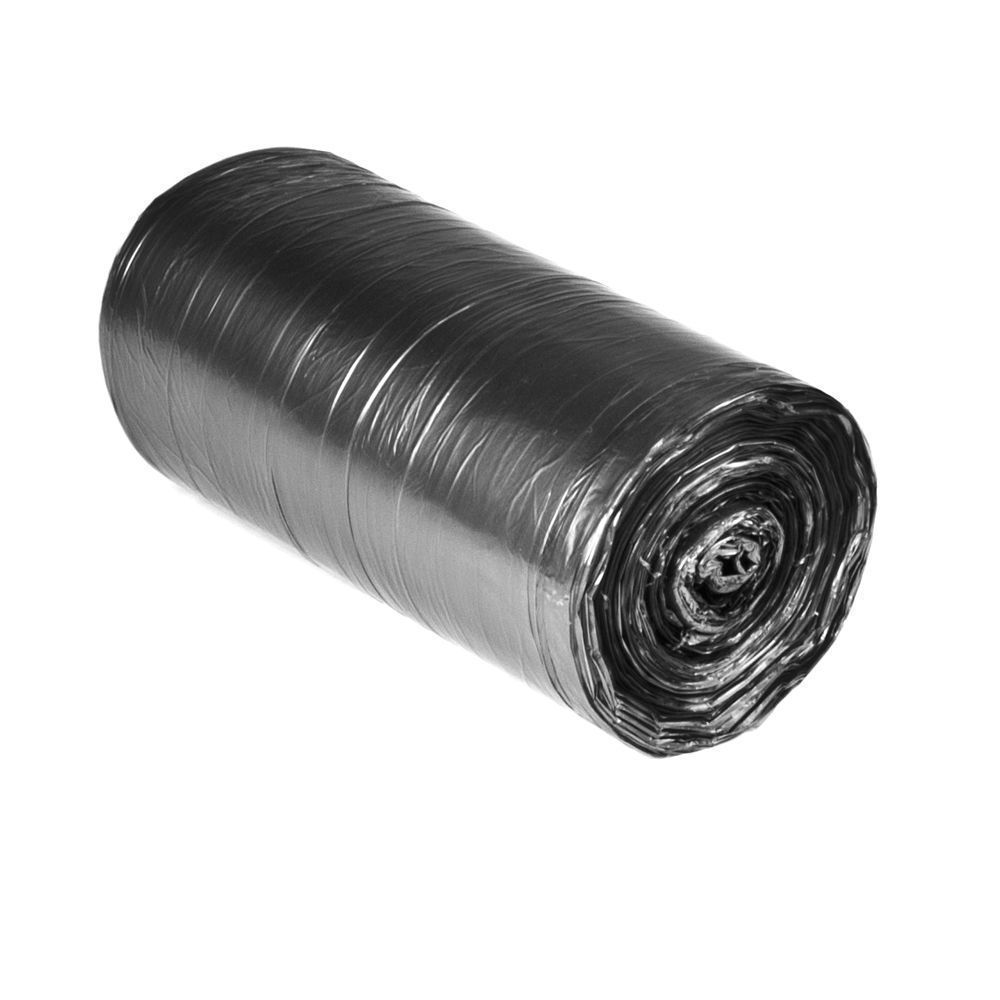 Black garbage bag HD 30L, 100pcs/roll - Packforce