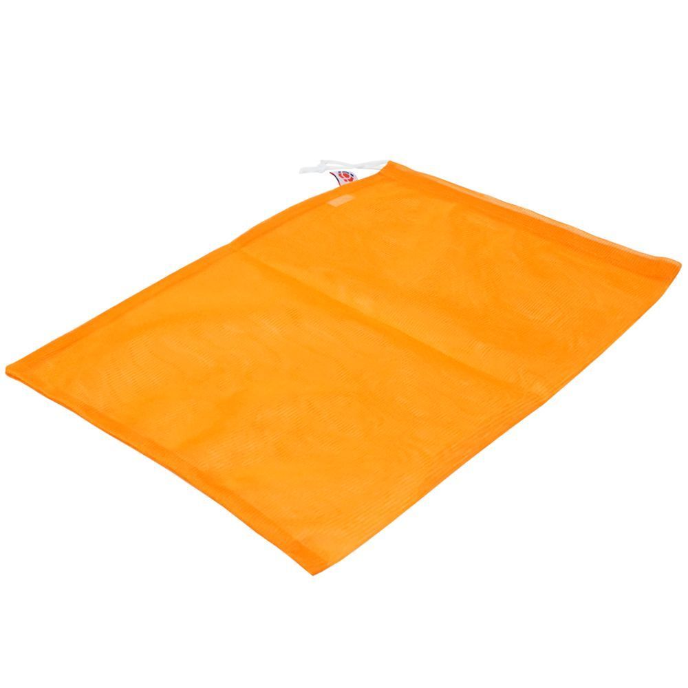 Nööriga polüesterkangast oranz kott 30x38cm - Pakendikeskus