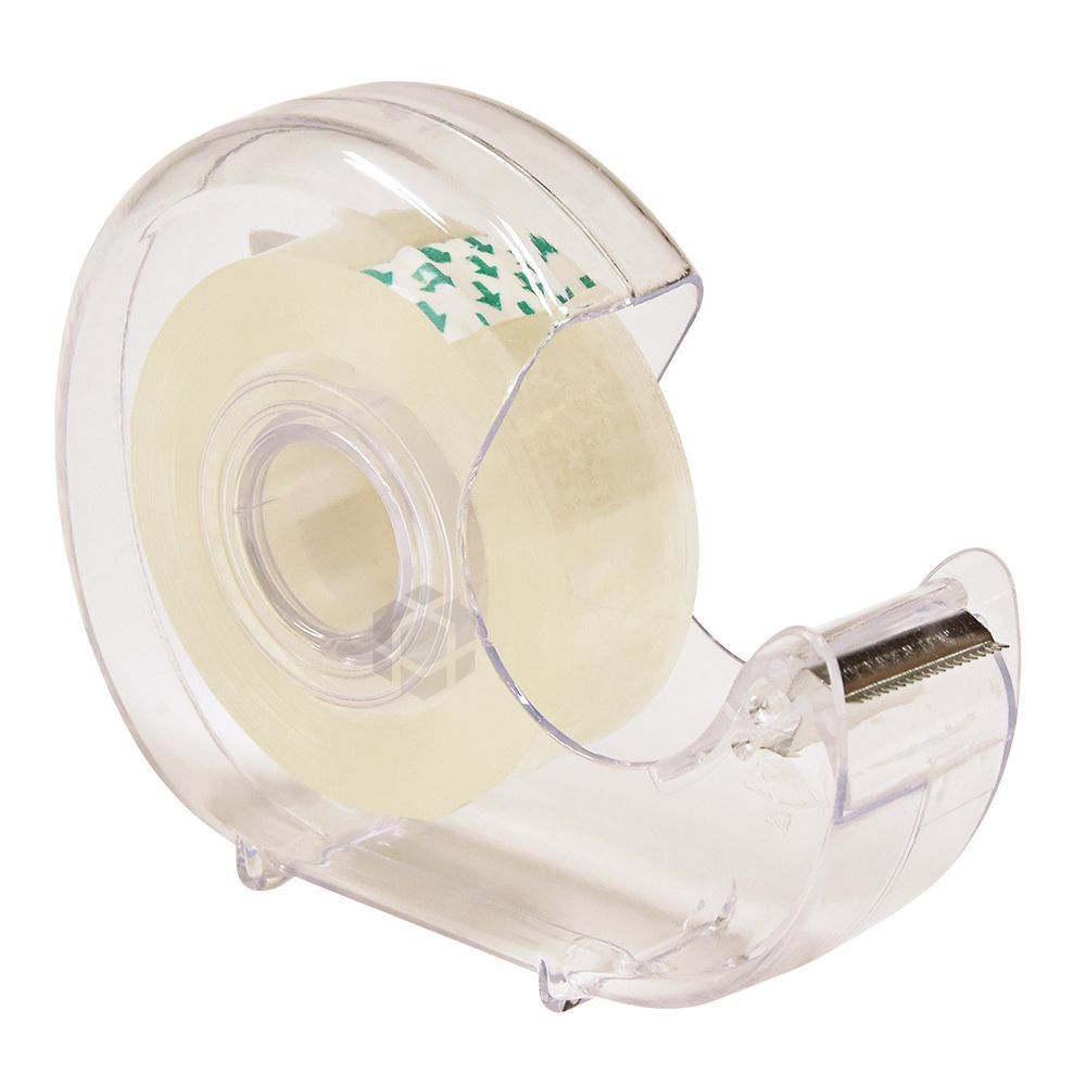 Transparent office tape with dispencer 18mm wide, 33m/roll - Packforce