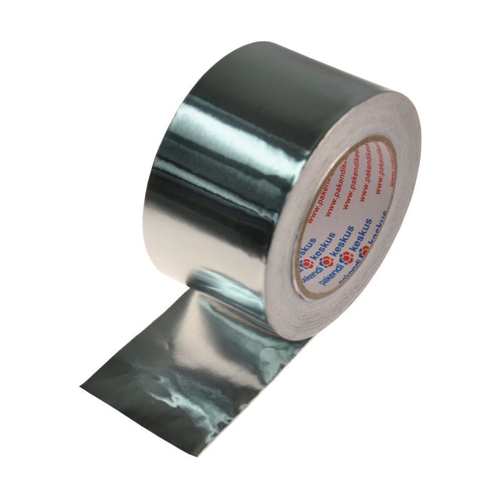 Aluminium foil tape 72mm wide 70mic, 45m/roll - Packforce