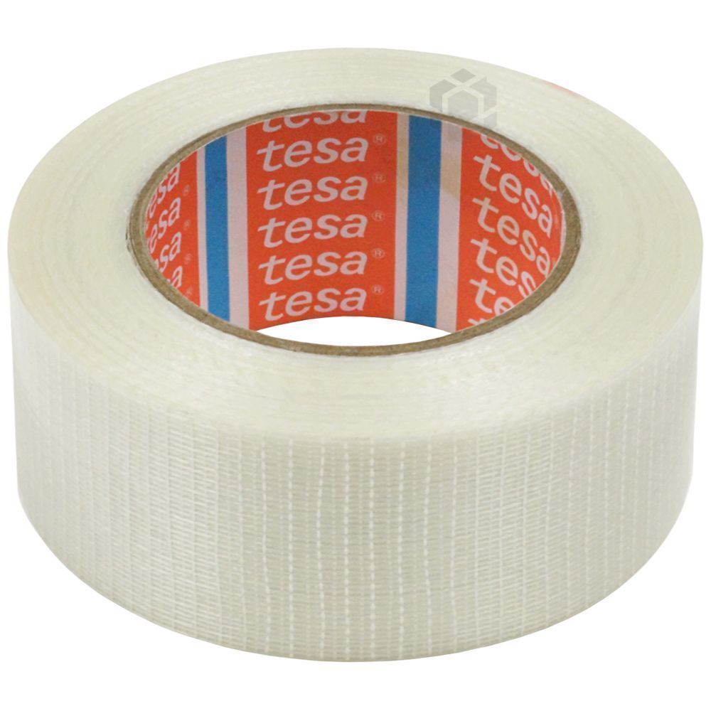 Cross filament tape Tesa 50mm wide, 50m/roll - Packforce