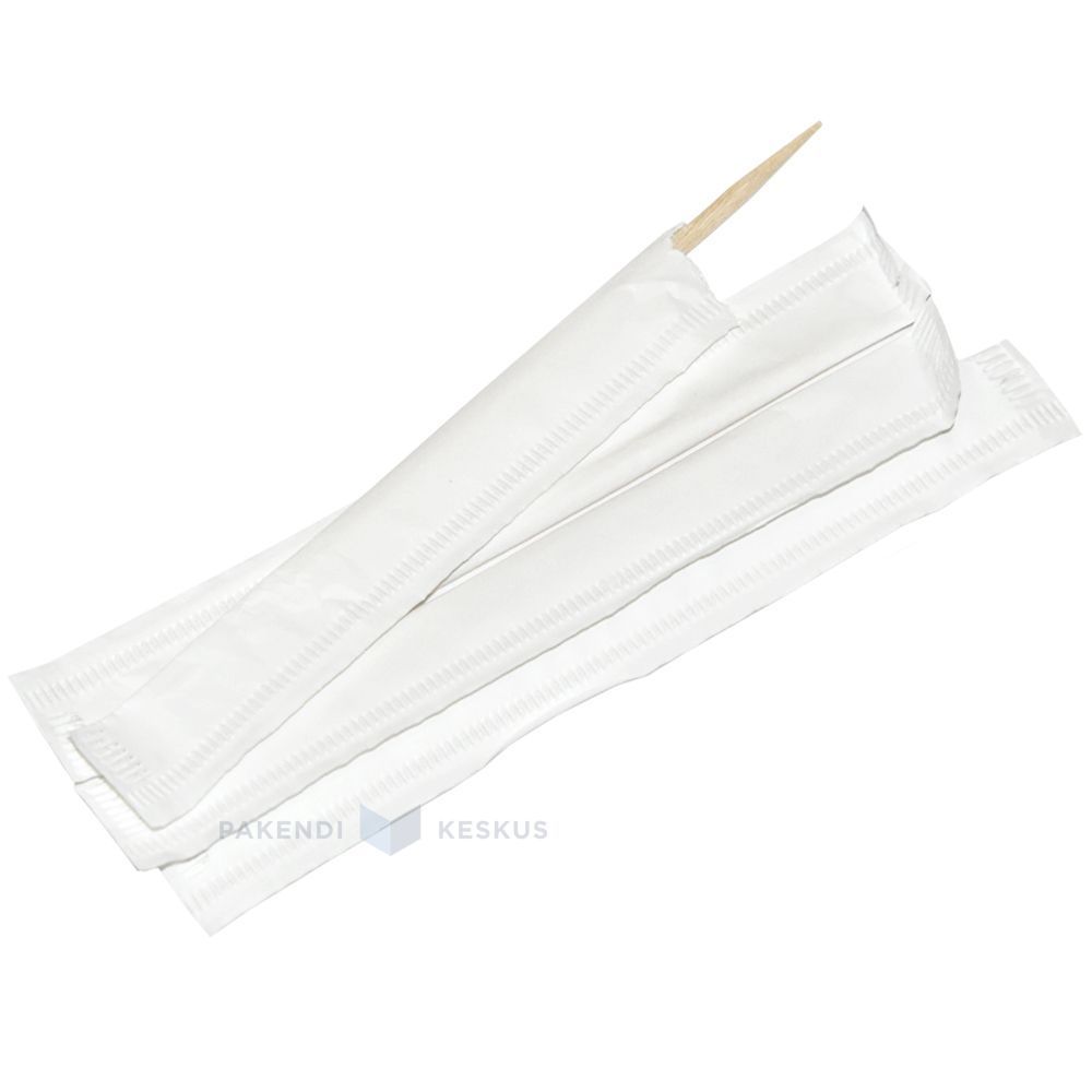 Wooden toothpick packed inside paper 6,5cm, 1000pcs/box - Packforce