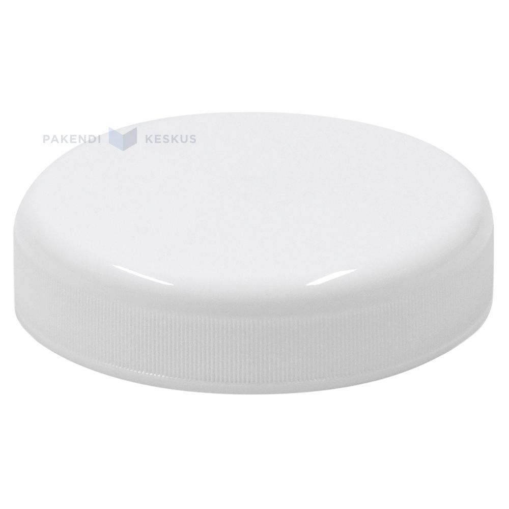White lid for plastic jar diameter 63mm - Packforce