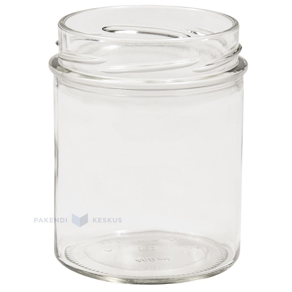 Glass jar without lid Innovation 460ml diameter 82mm - Pakendikeskus